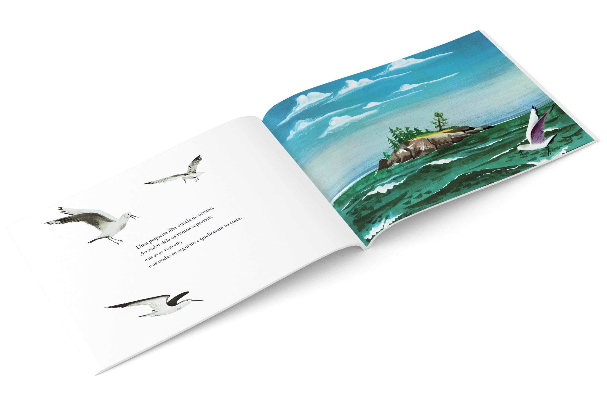 A pequena ilha, Margaret Wise Brown & Leonard Weisgard – hoje, em casa